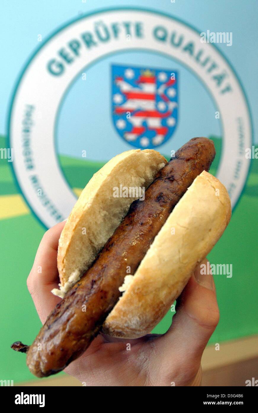 Thuringer_bratwurst hi-res stock photography and images - Alamy