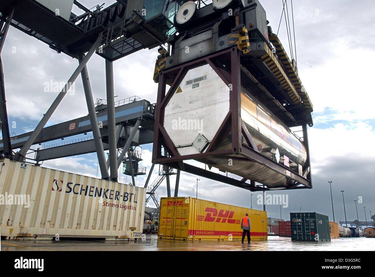 Economy business finance ebf transport container terminal handling ...