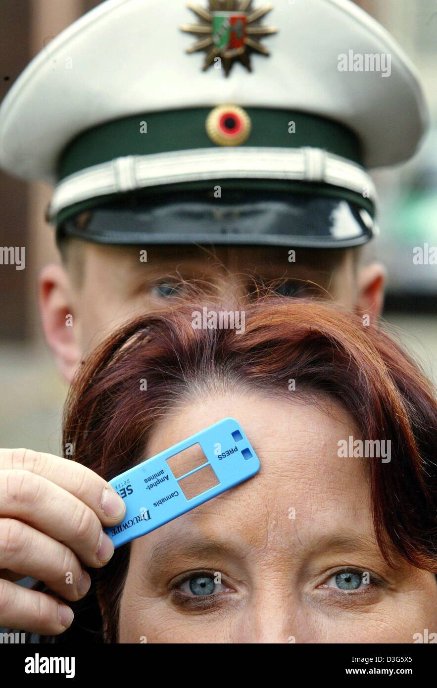 Police drugwipe device hi-res stock photography and images - Alamy