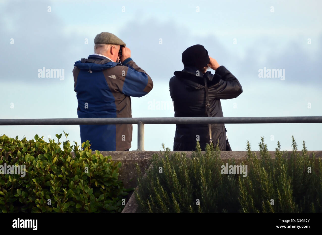 Birdwatching birding birders wildlife hi-res stock photography and ...