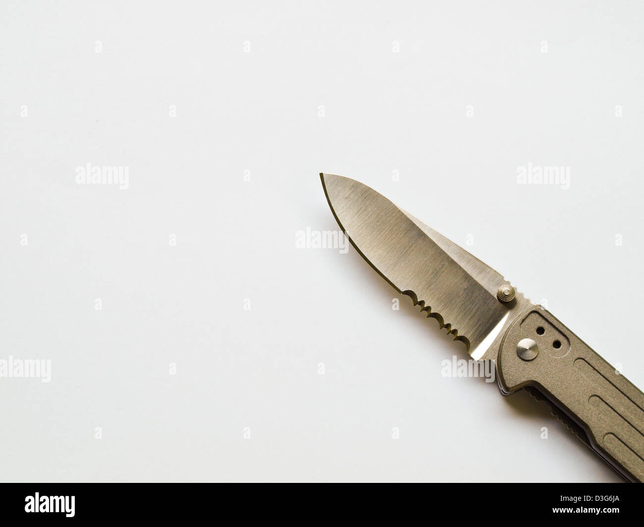 knife isolated on white background Stock Photo - Alamy