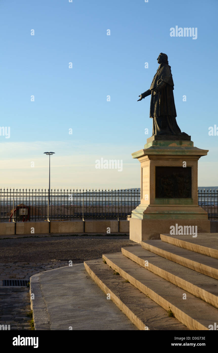 Statue of Bishop Belsunce, Henri François Xavier de Belsunce de ...