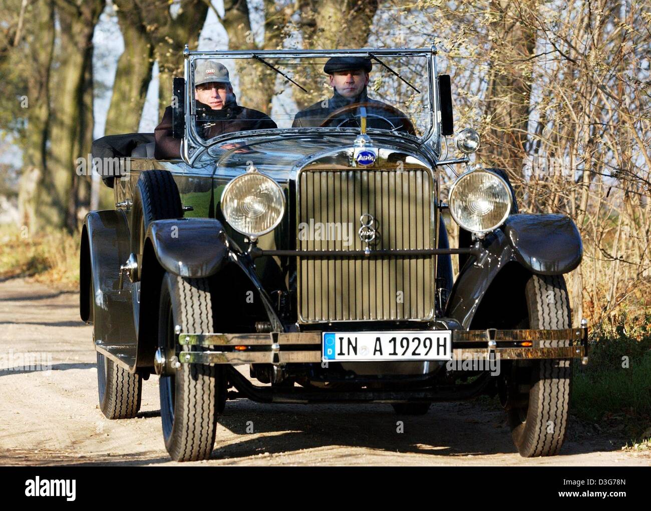 (dpa) - The last existing model of an Audi 'Imperator', dating from ...