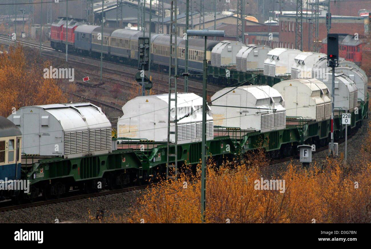 Nuclear waste train hi-res stock photography and images - Alamy