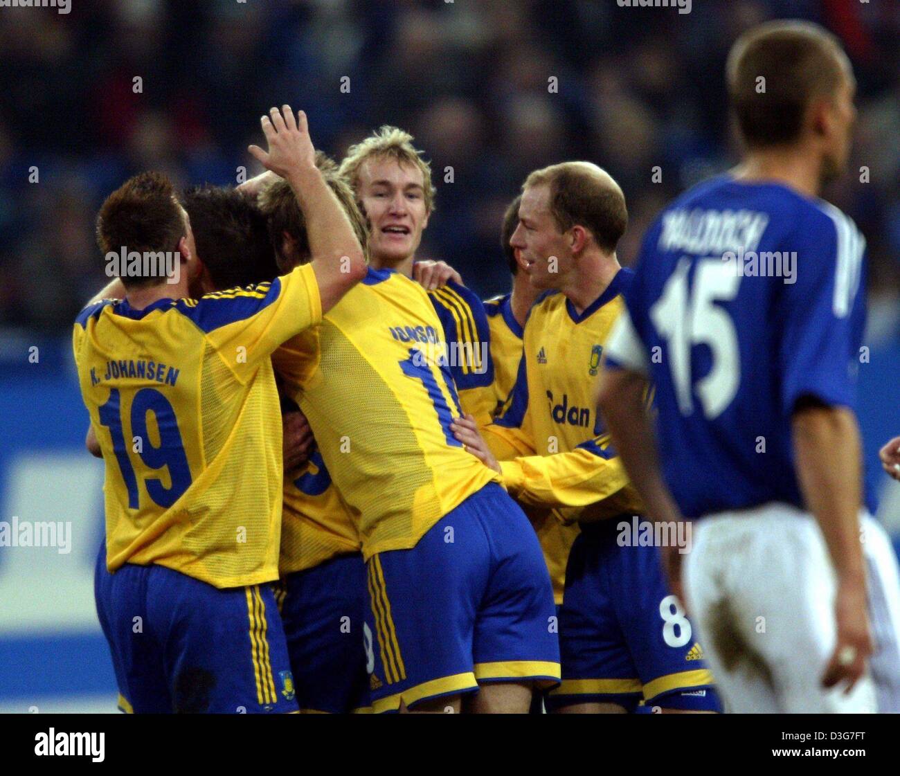 Fc copenhagen players at the end of the game hi-res stock photography and images - Alamy