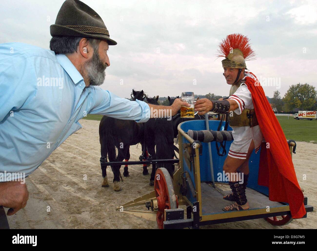 Chariot stands hi-res stock photography and images - Alamy