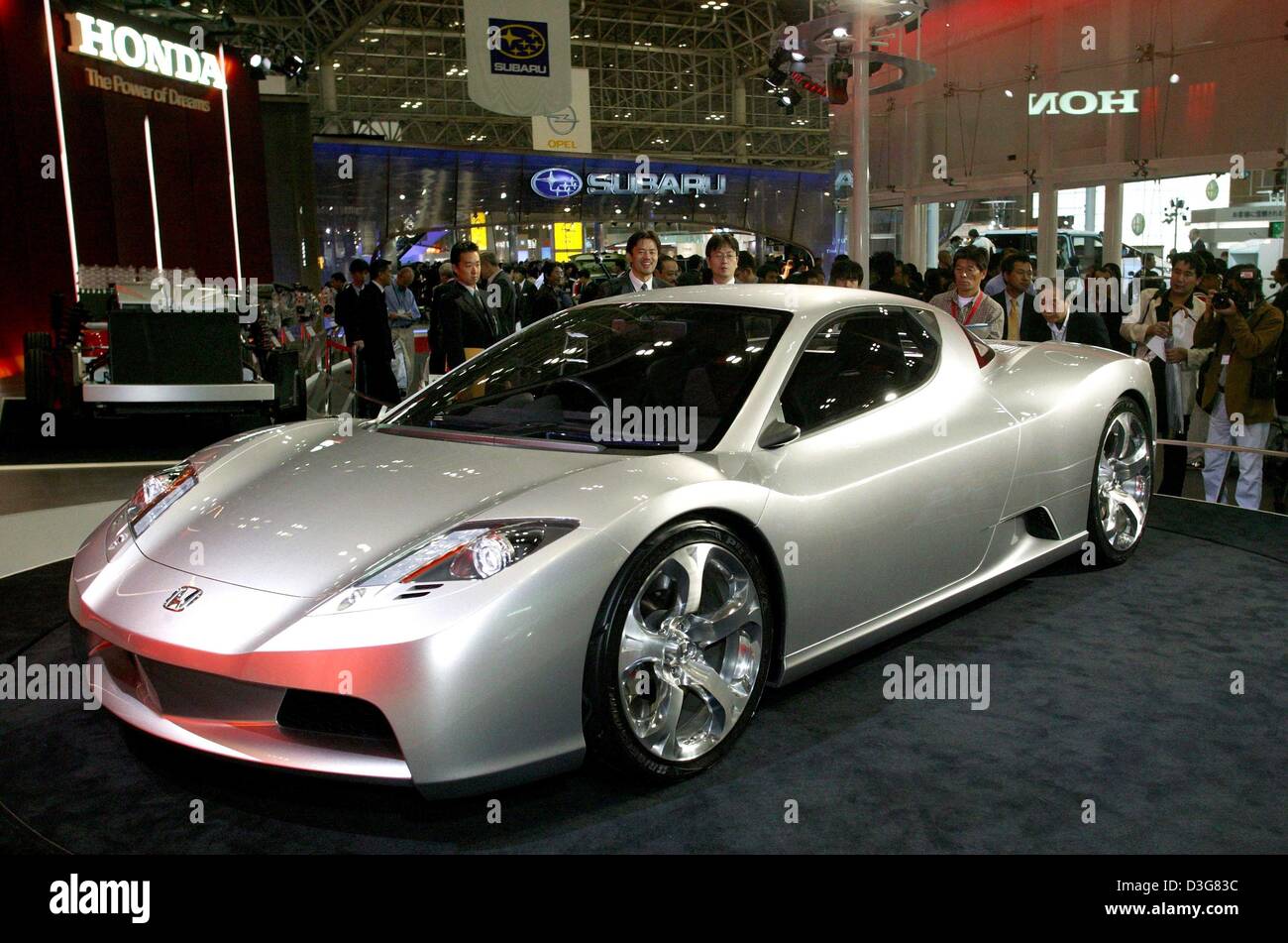 (dpa) - The Honda HSC is presented at the market stand of Honda at the ...