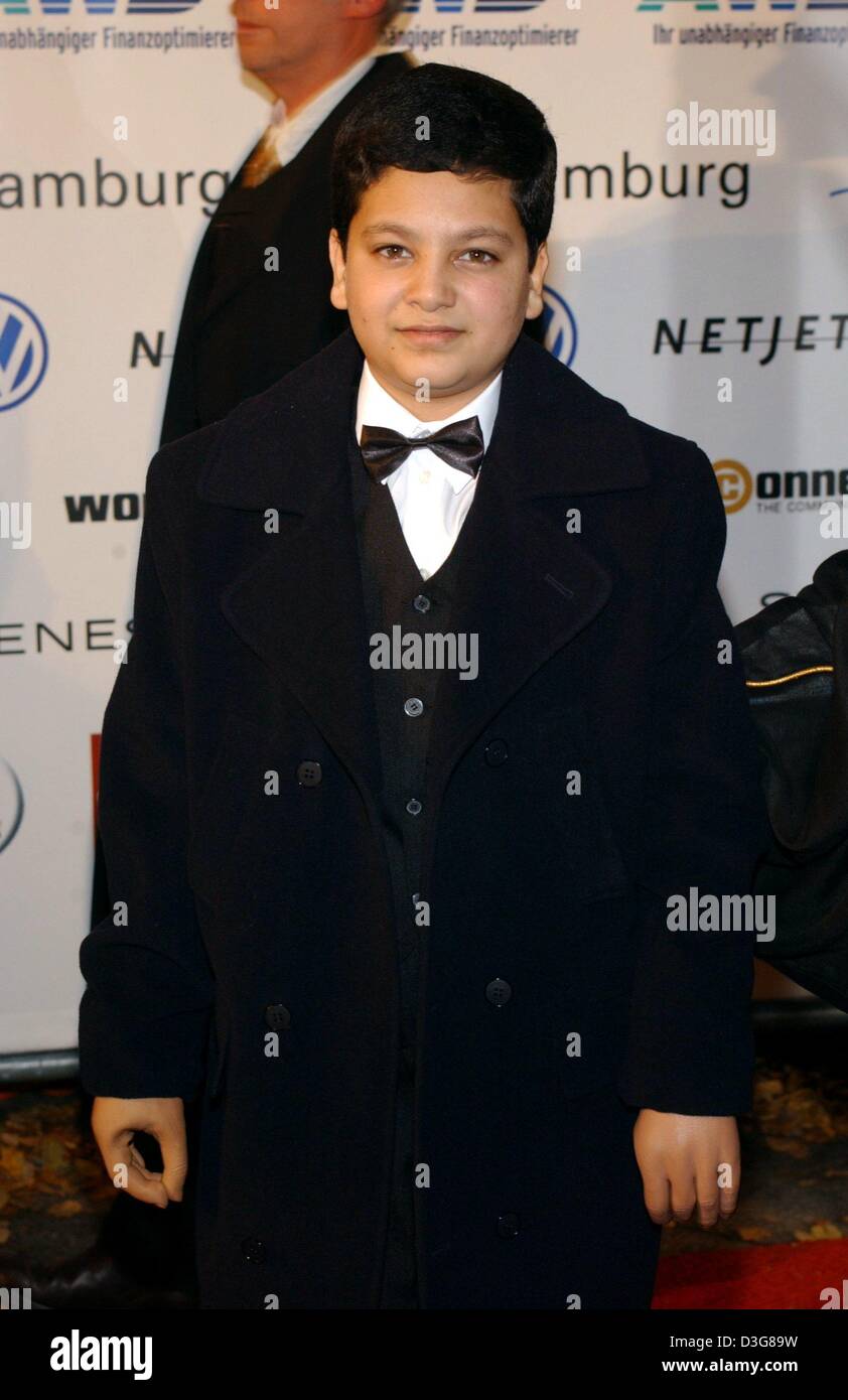 (dpa) - 12-year-old Ali Ismail Abbas arrives to the World Awards ...