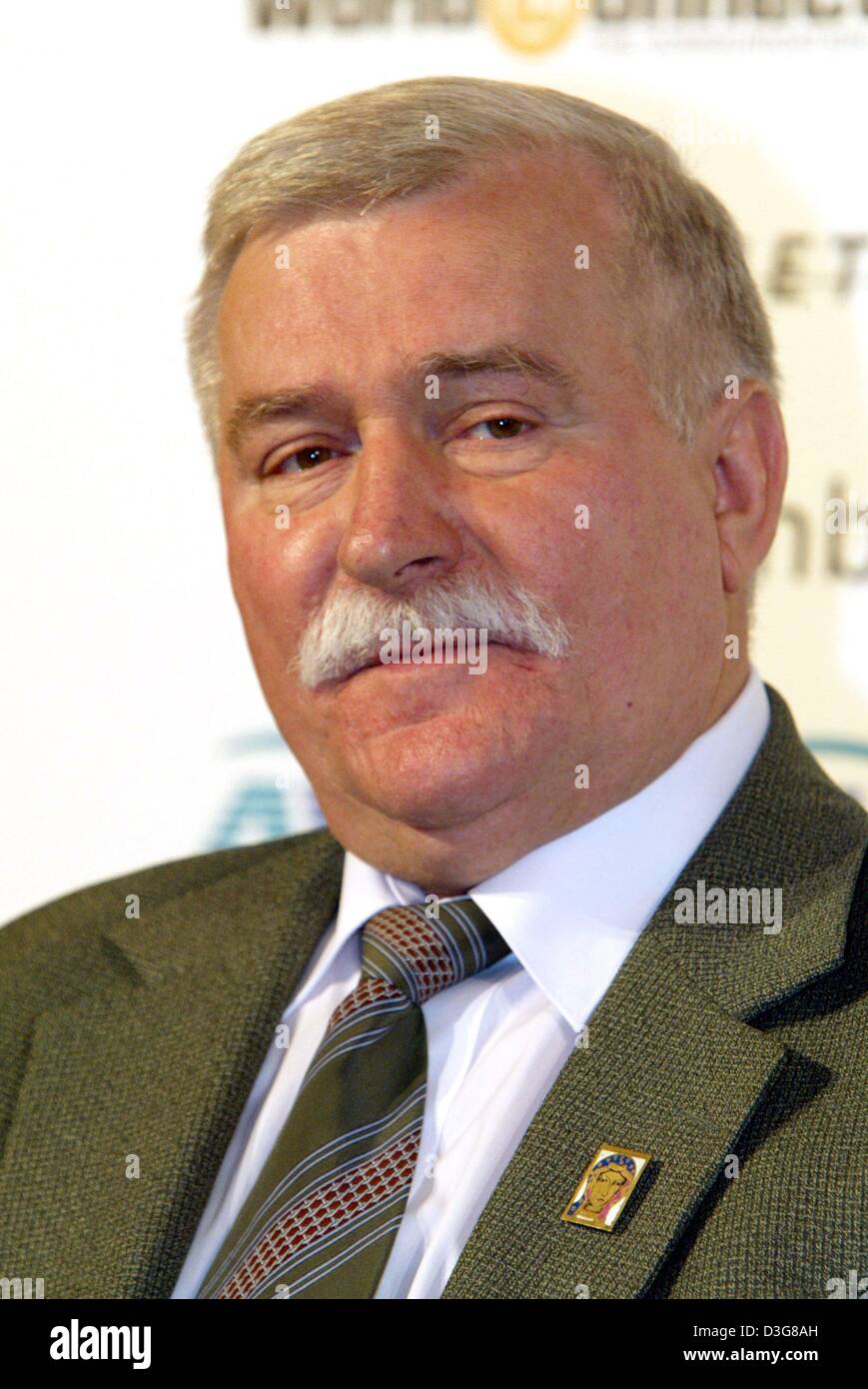 (dpa) - Former Polish President Lech Walesa, pictured during a press ...