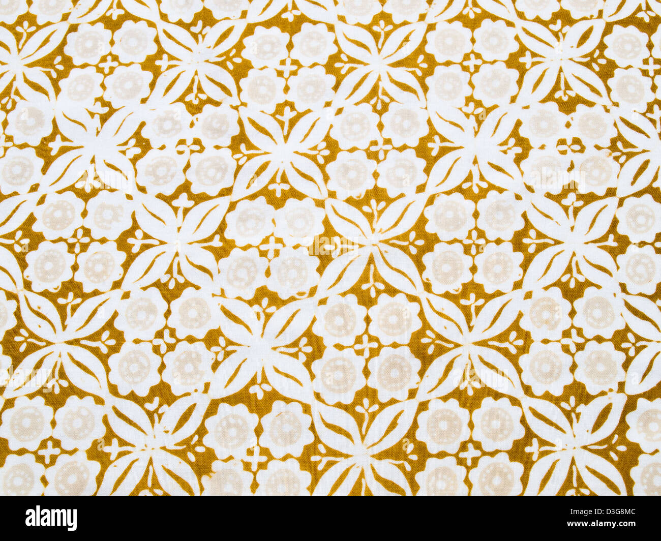 Floral brown batik shirt Stock Photo - Alamy