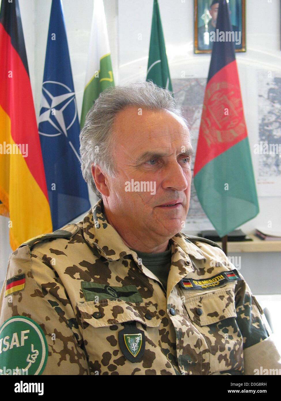 (dpa) - German NATO General Goetz Gliemeroth, commander of the ...