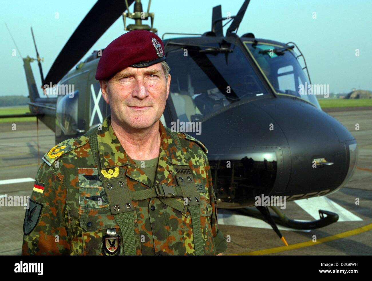 (dpa) - Major-General Dieter Budde, commander of the new Bundeswehr ...