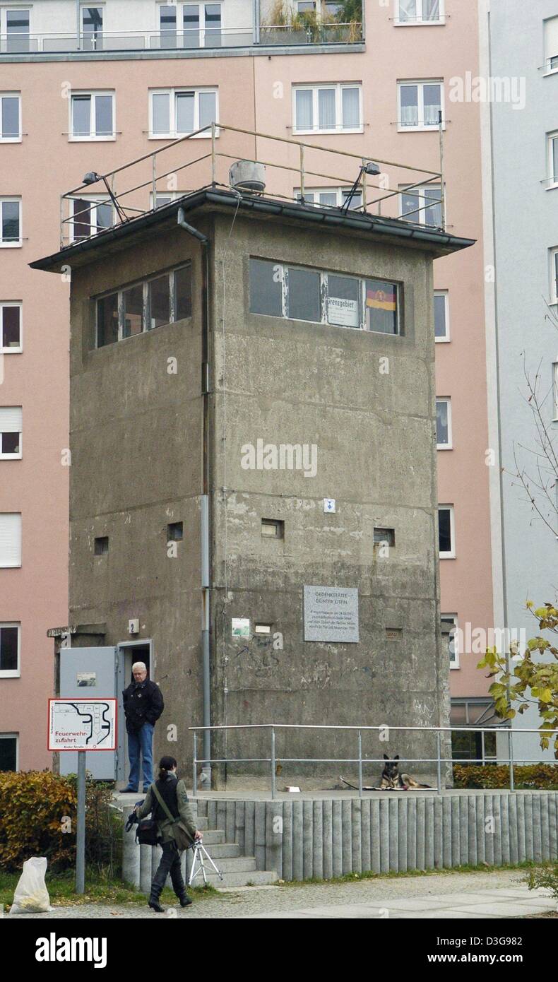 (dpa) - A view of the watchtower 'Kieler Eck' (Kiel corner) at the ...
