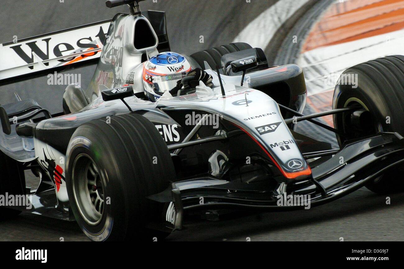 (dpa) - Finnish Formula 1 driver Kimi Raeikkoenen (team McLaren ...
