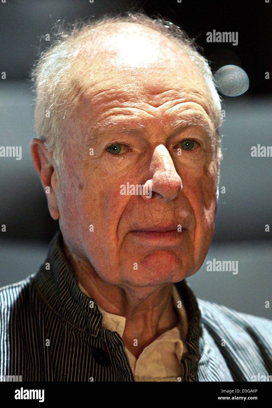 (dpa) - British theatre director Peter Brook pictured during the ...