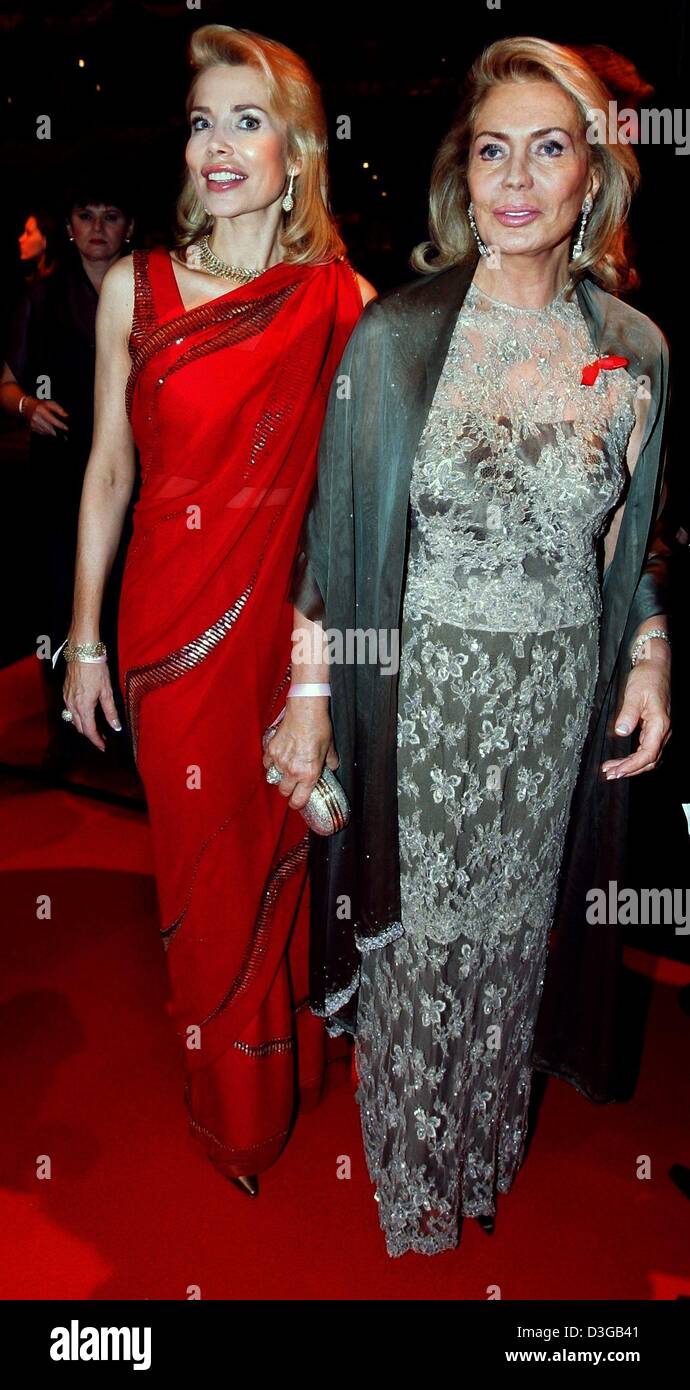 (dpa) - Begum Inaara Aga Khan, the Chairwoman of the curatorship of the ...