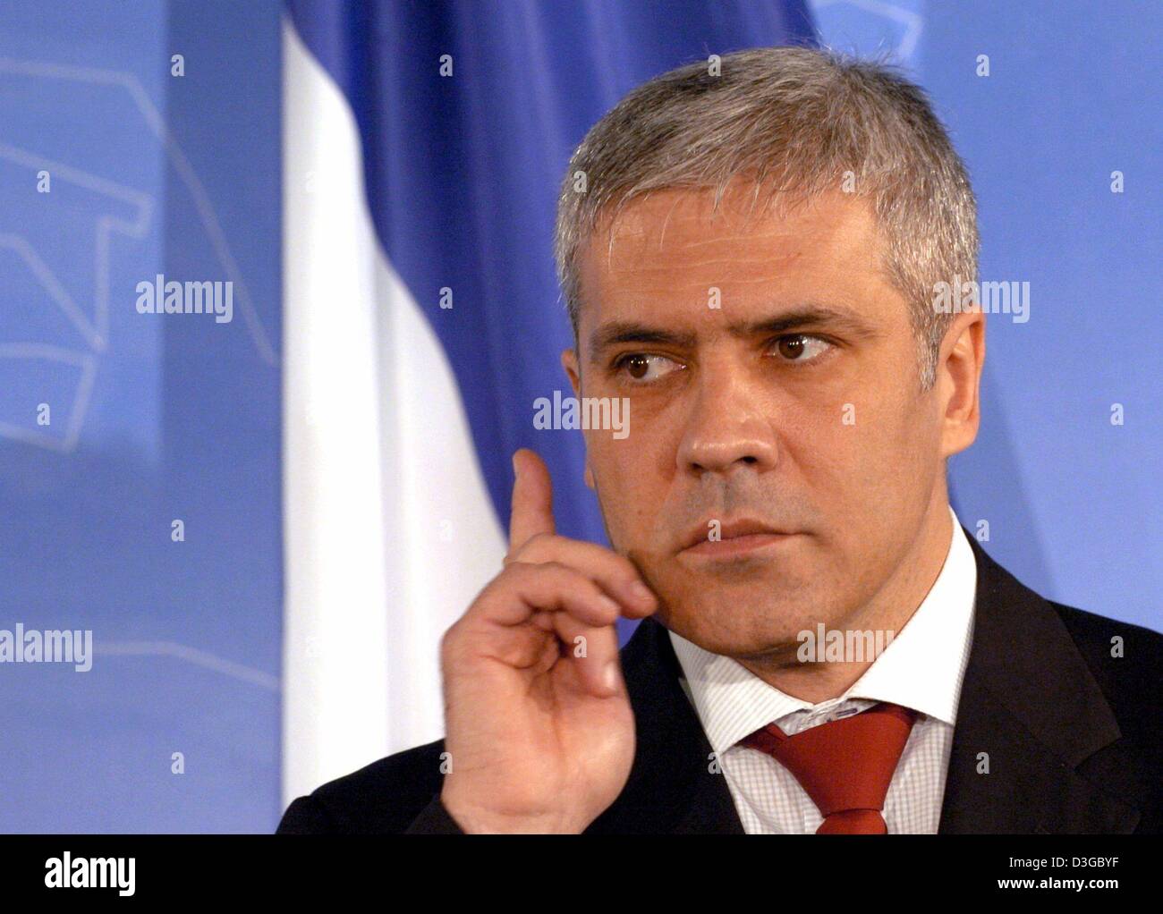(dpa) - The photo shows Serbian President Boris Tadic in Berlin ...