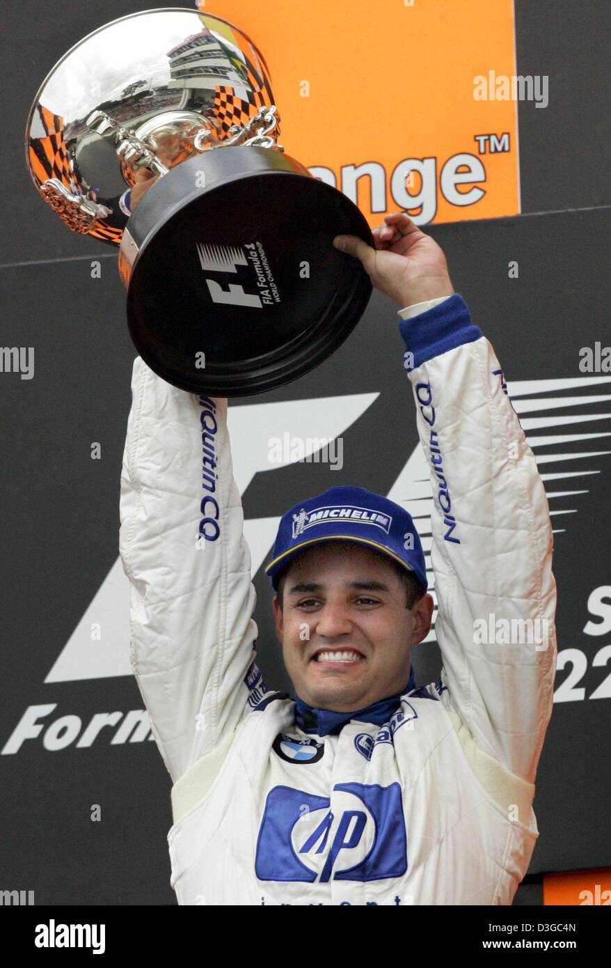 (dpa) - Colombian formula 1 pilot Juan Pablo Montoya (BMW Williams ...