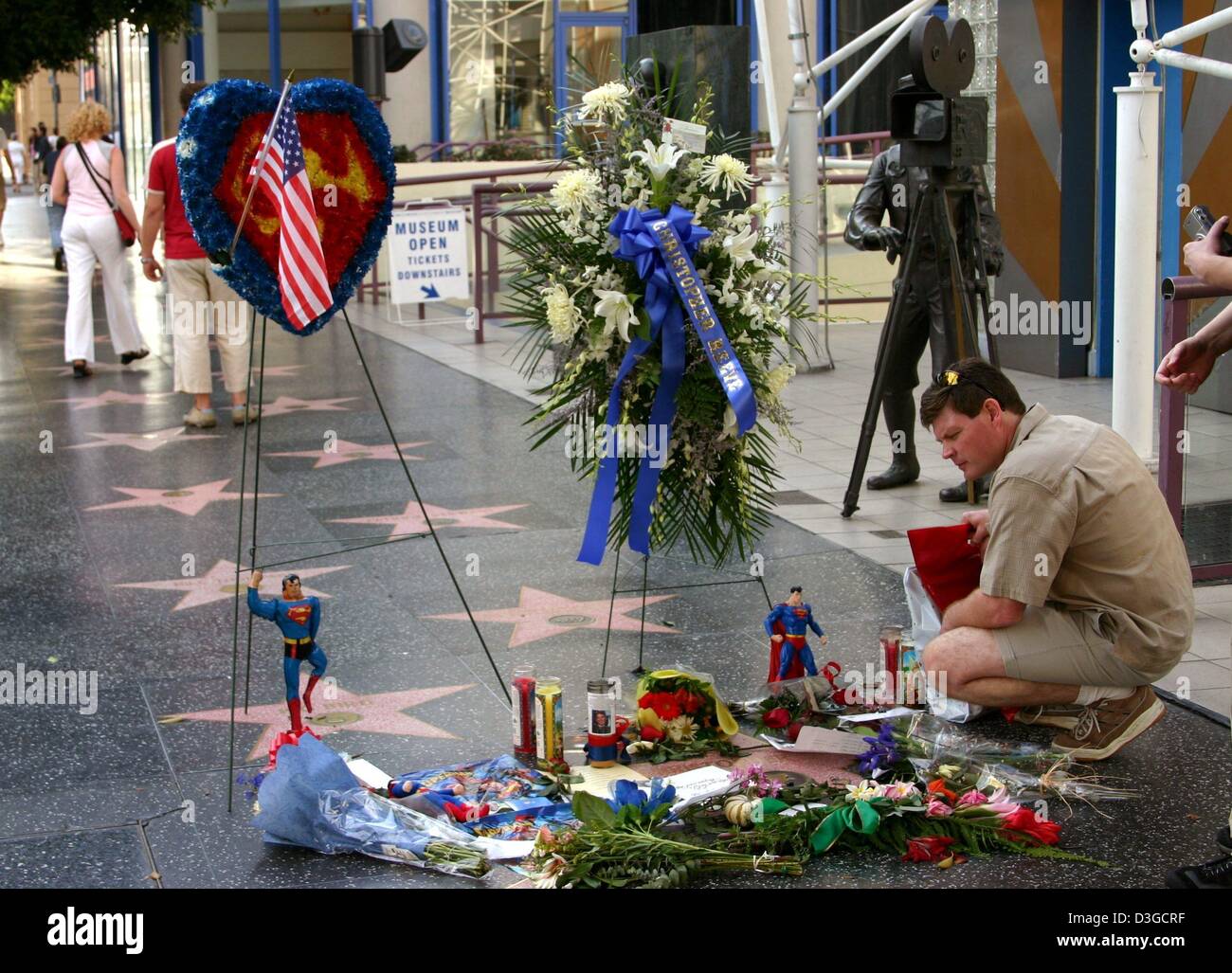 Christopher Reeve Casket