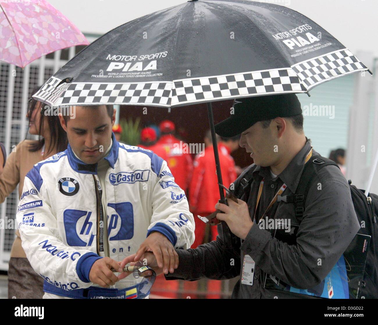 (dpa) - Colombian Formula One driver Juan Pablo Montoya (team BMW ...