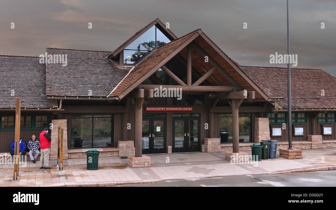 The South Rim Backcountry Information Center in Grand Canyon National ...