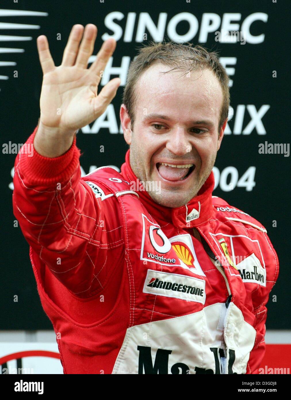 (dpa) - Brazilian Formula One driver Rubens Barrichello (team Ferrari ...