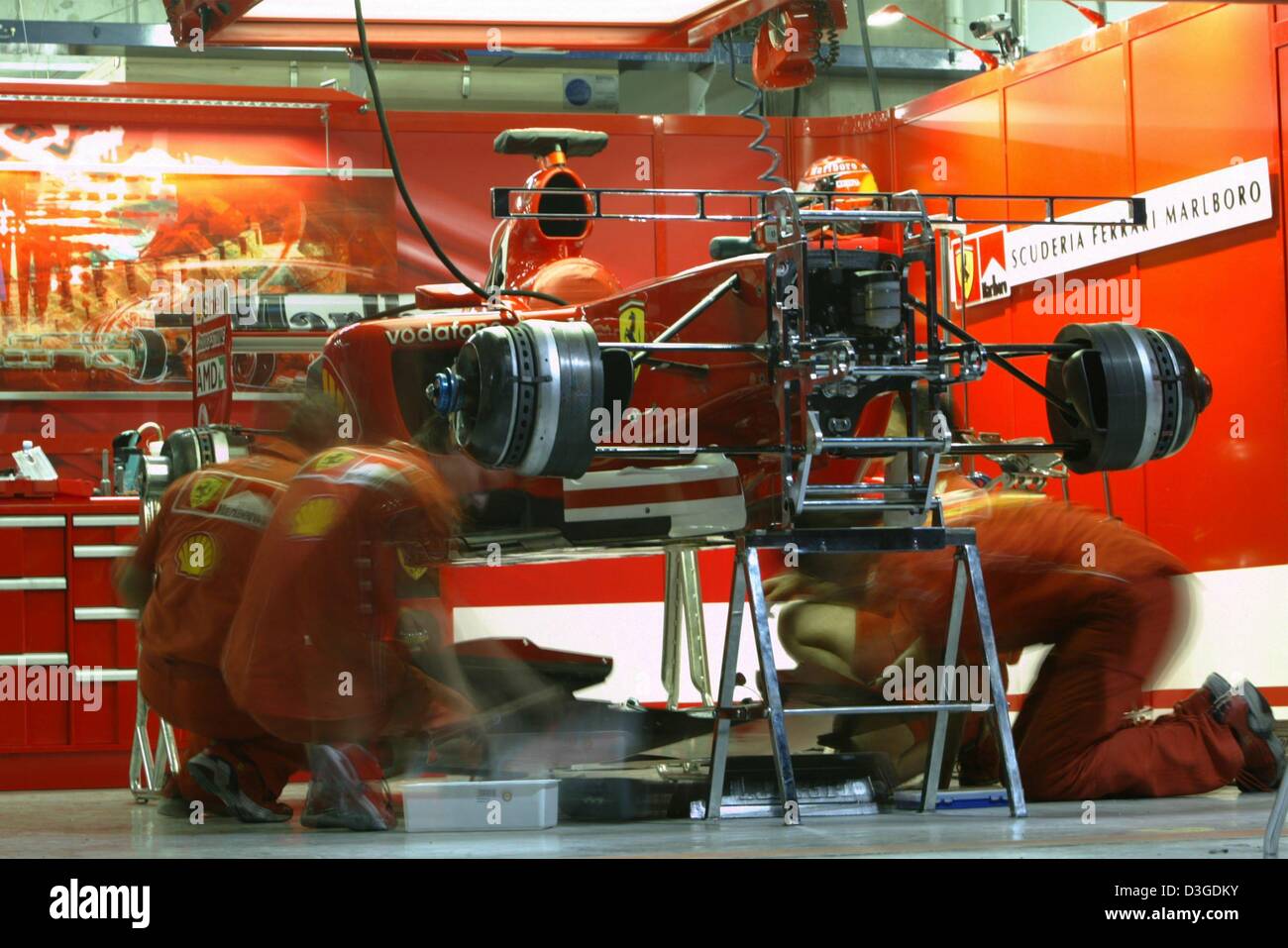 Ferrari racing car hi-res stock photography and images - Alamy