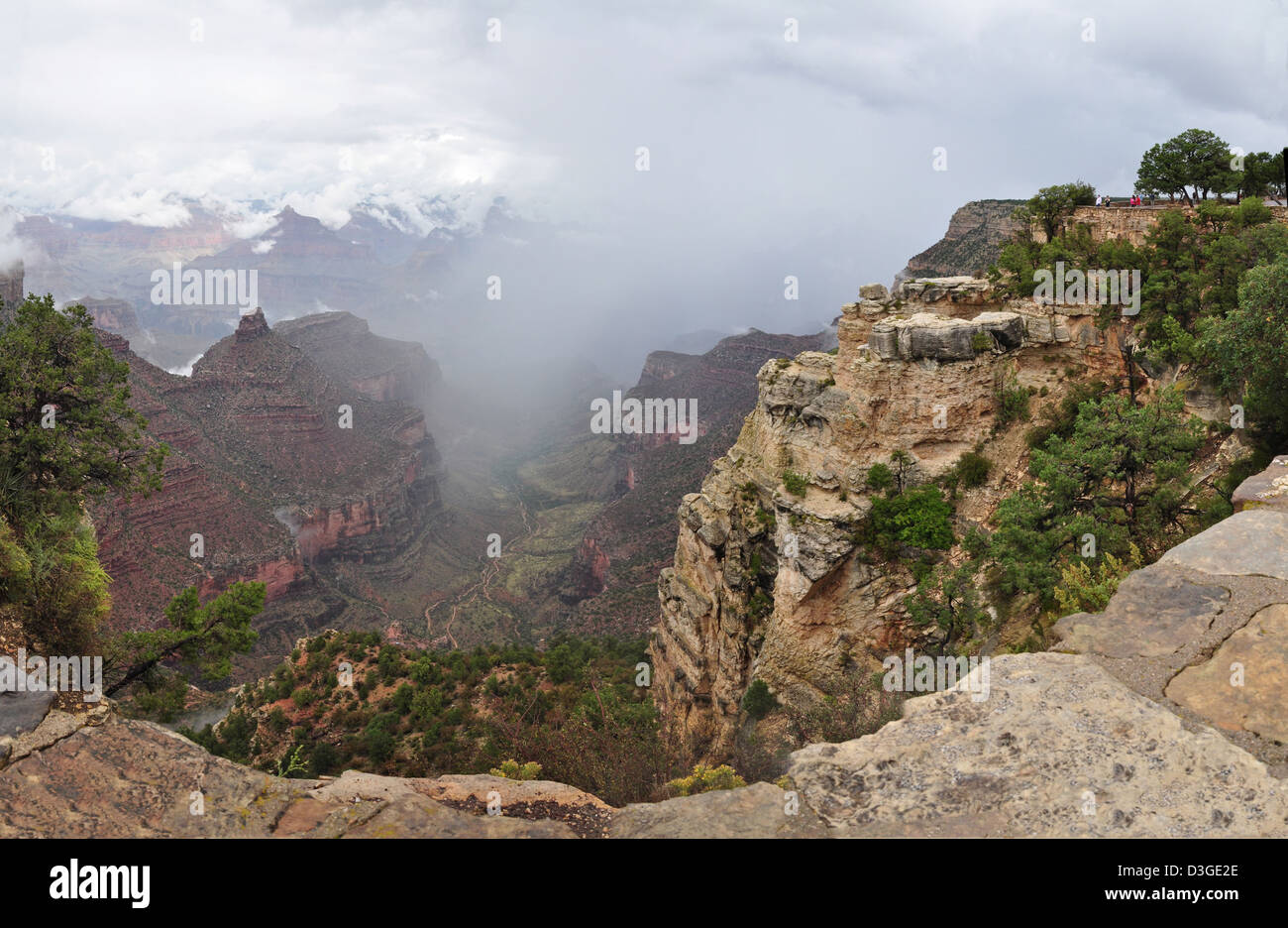 South Rim Village at Grand Canyon National Park is often shrouded in ...