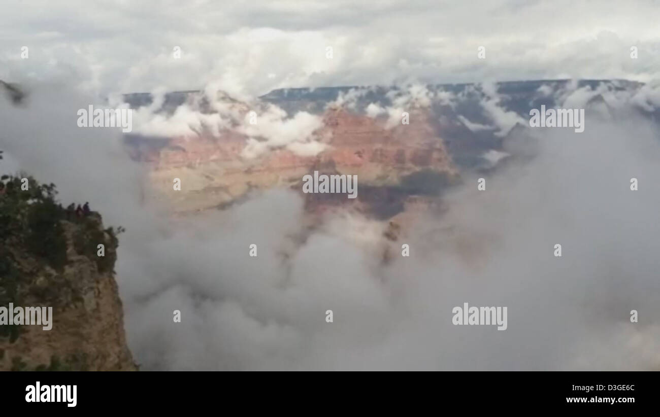 The South Rim Village of Grand Canyon National Park is often subject to ...