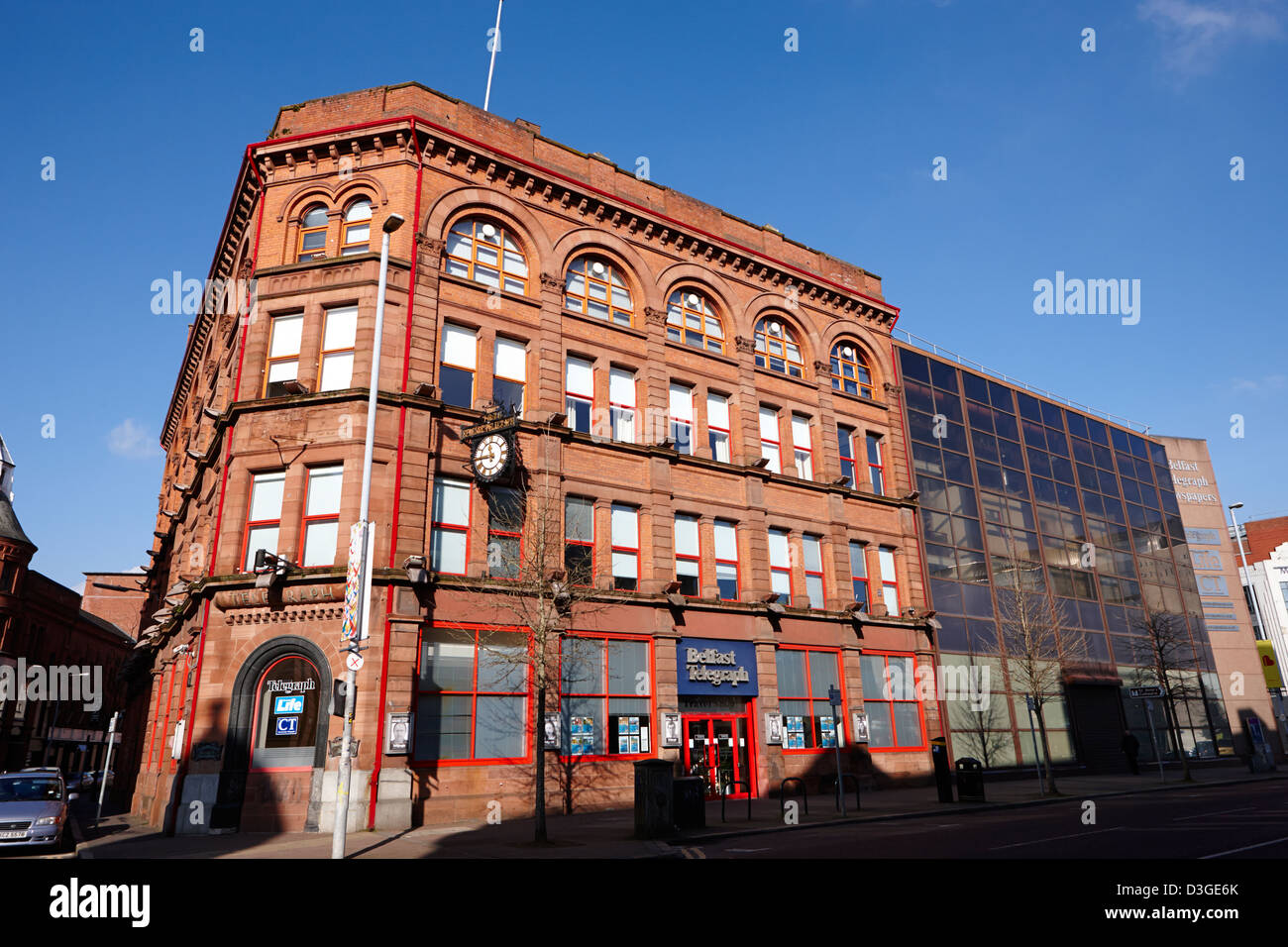 Telegraph building belfast hi-res stock photography and images - Alamy