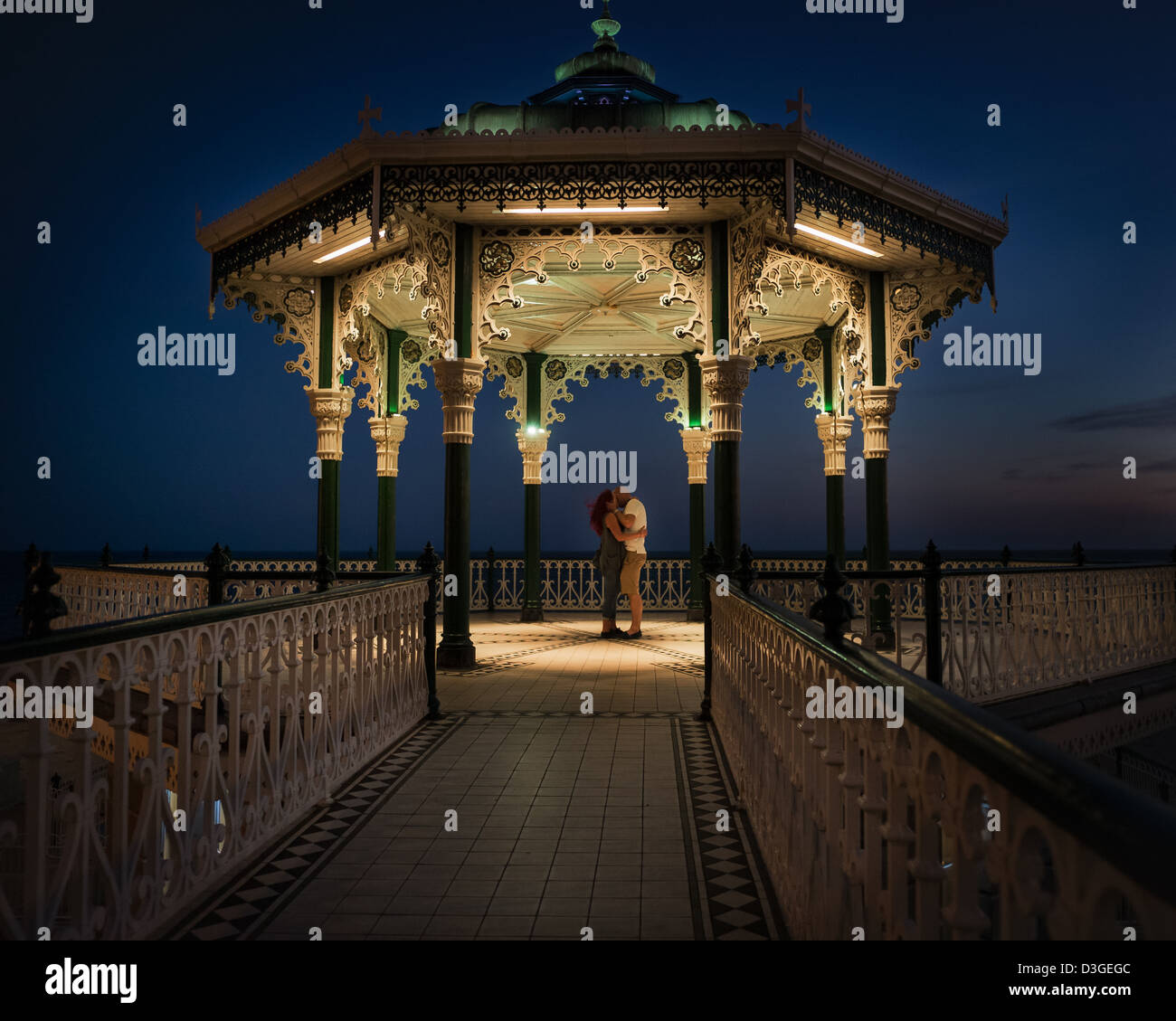 Bandstand on the seafront hi-res stock photography and images - Alamy