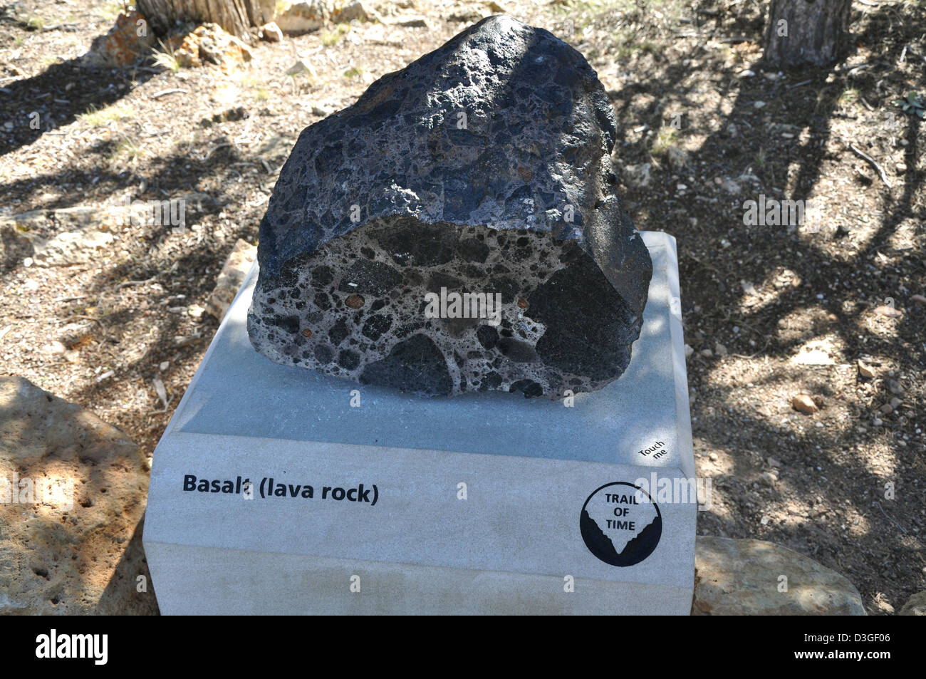 The Grand Canyon's Trail of Time features geological exhibits that ...