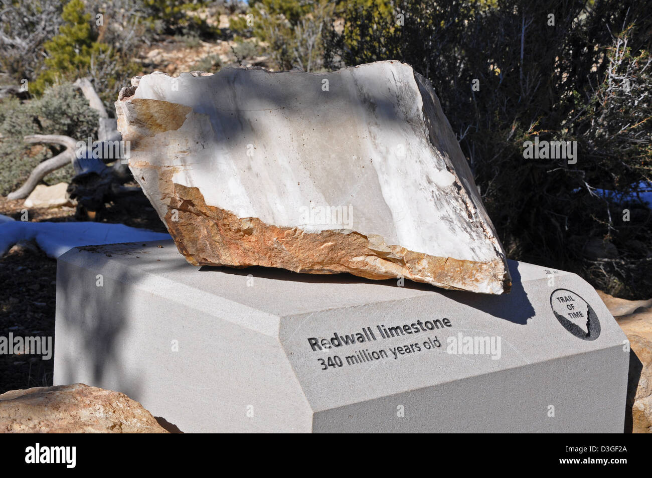 The Trail of Time at Grand Canyon National Park features a unique walk ...