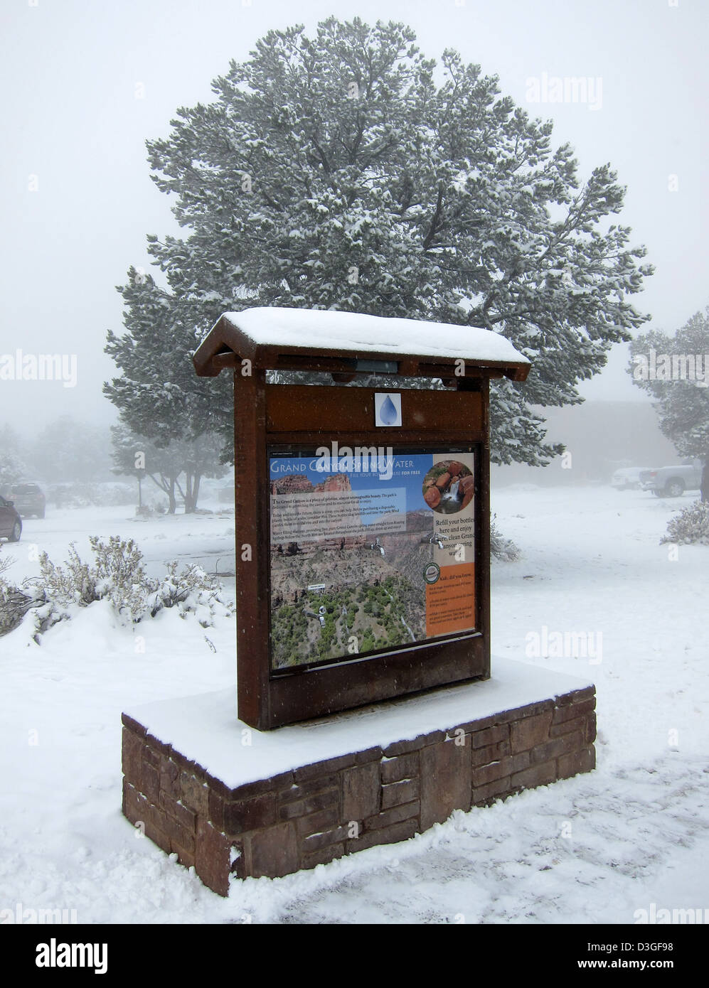 Grand Canyon National Park has installed a water bottle filling station ...