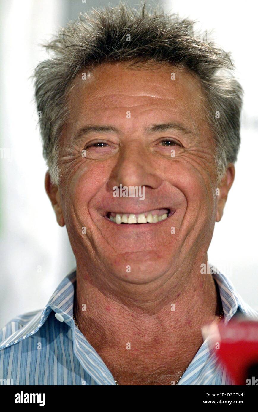 (dpa) - Actor Dustin Hoffman presents his new movie 'I Heart Huckabees ...