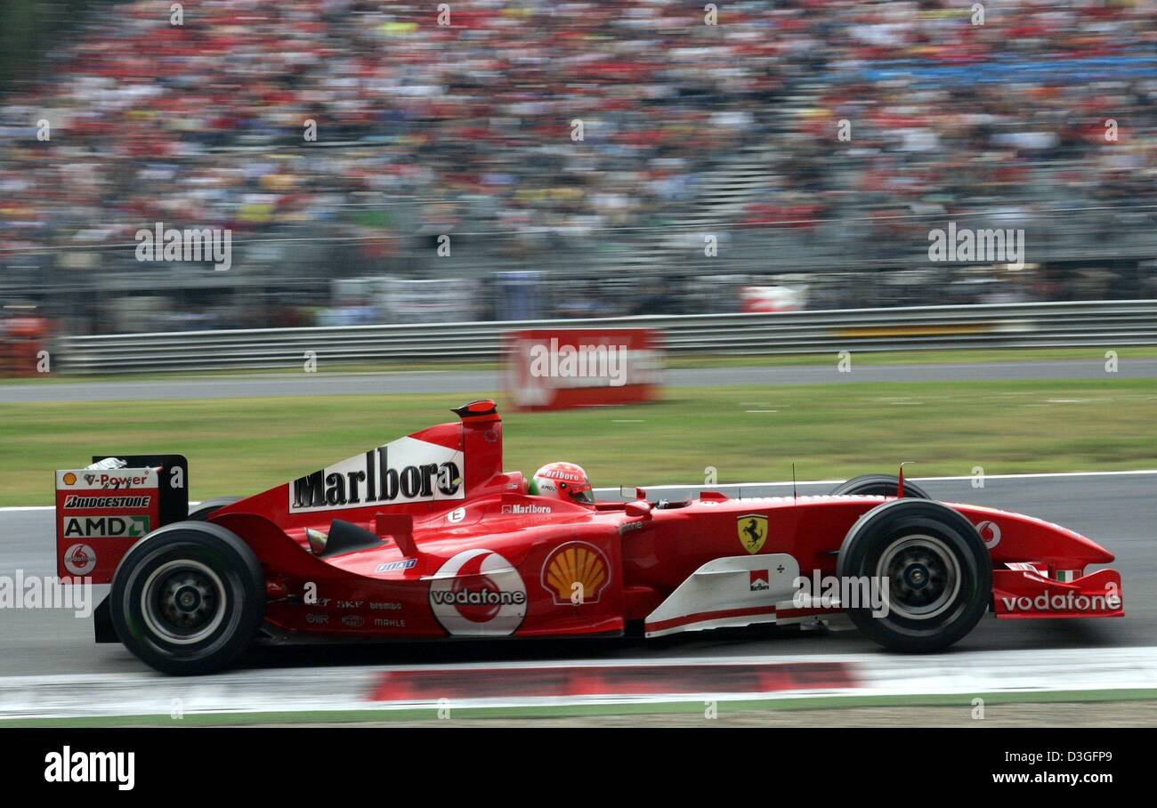 Ferrari fans in stands hi-res stock photography and images - Alamy