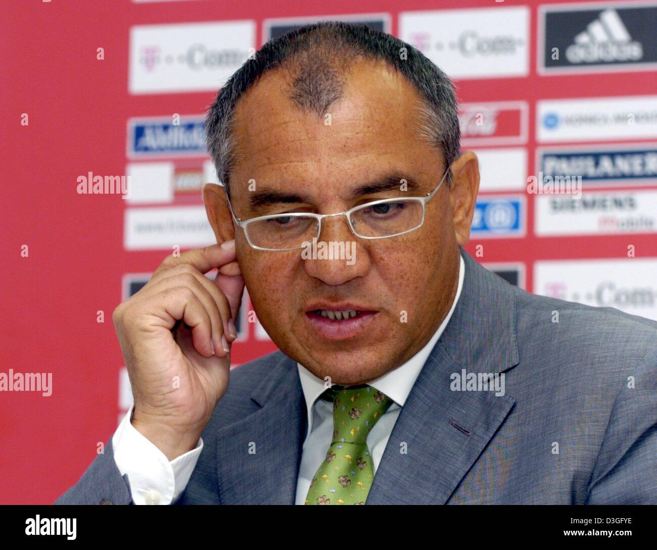 (dpa) - The coach of German Bundesliga soccer club FC Bayern Munich ...