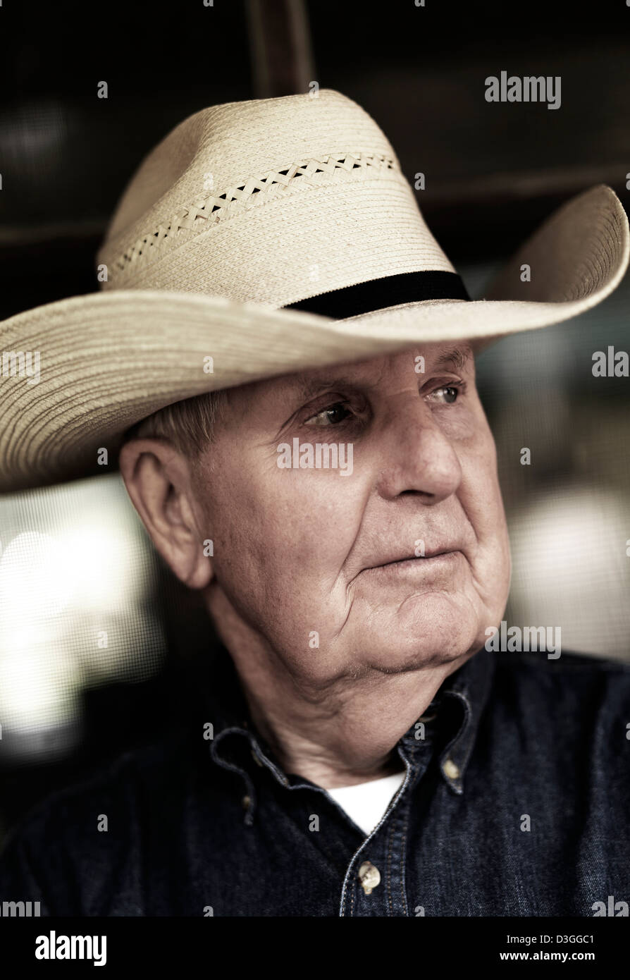 Cowboy wrangler, Montana, USA Stock Photo - Alamy
