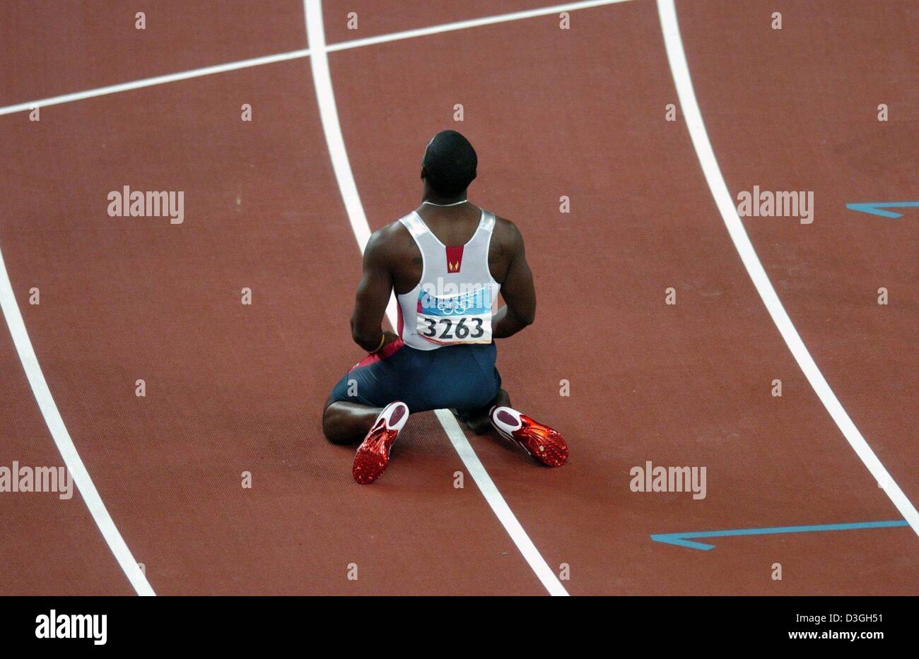 100m sprint hi-res stock photography and images - Alamy