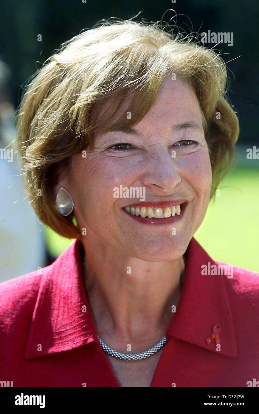 (dpa) - Eva Koehler wife of German President Horst Koehler pictured in ...