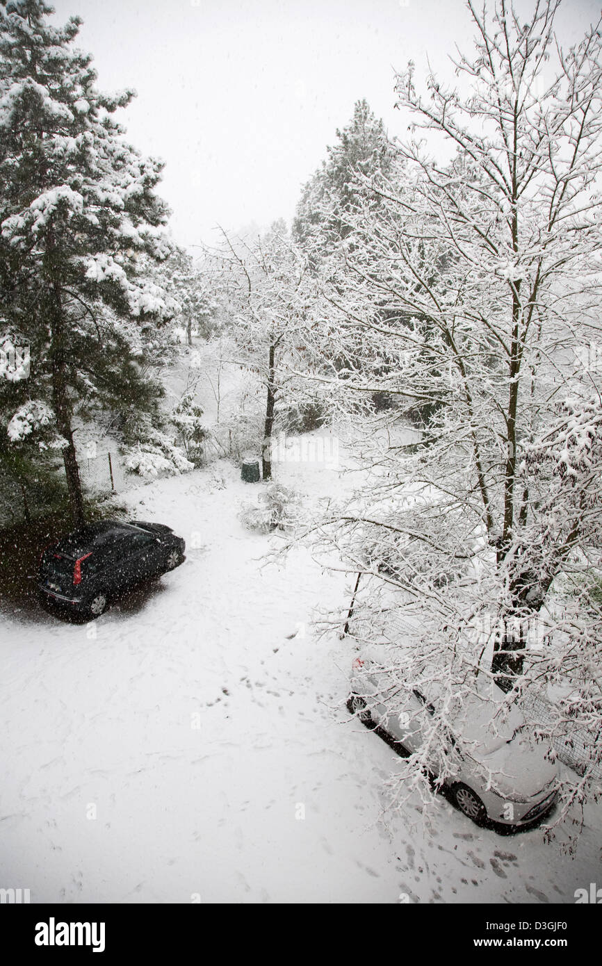 snow, siena, tuscany, italy, europe Stock Photo - Alamy