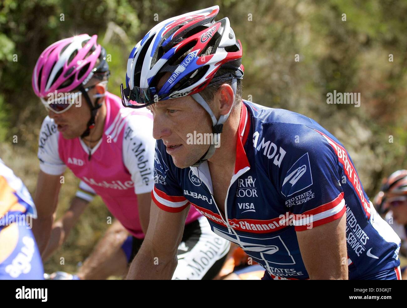 Us postal team rider lance hi-res stock photography and images - Alamy