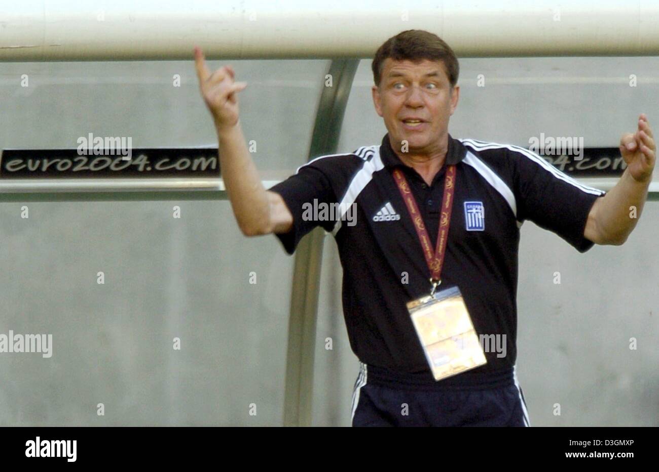 Greeces coach otto rehhagel hi-res stock photography and images - Alamy