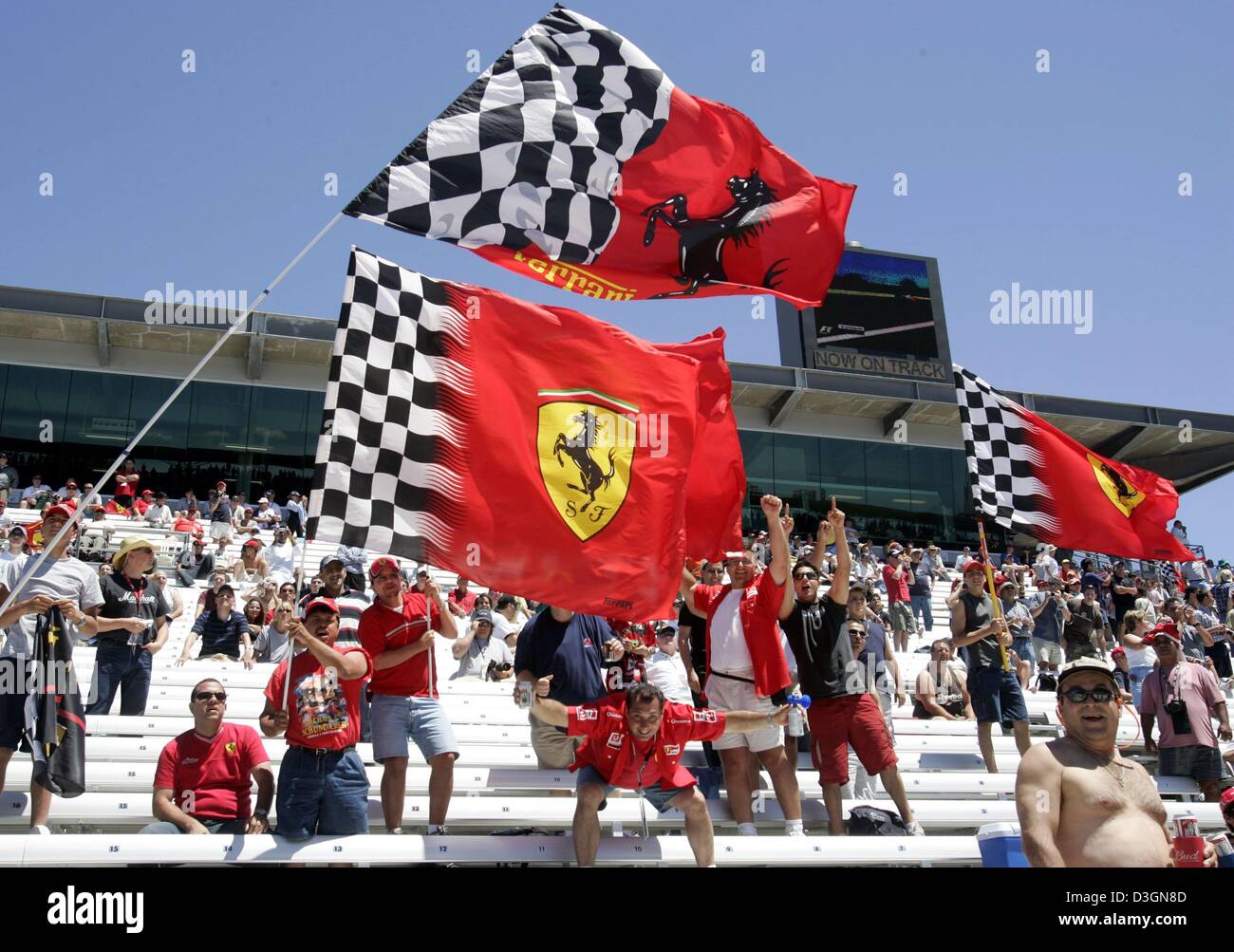 The ferrari fans hi-res stock photography and images - Alamy