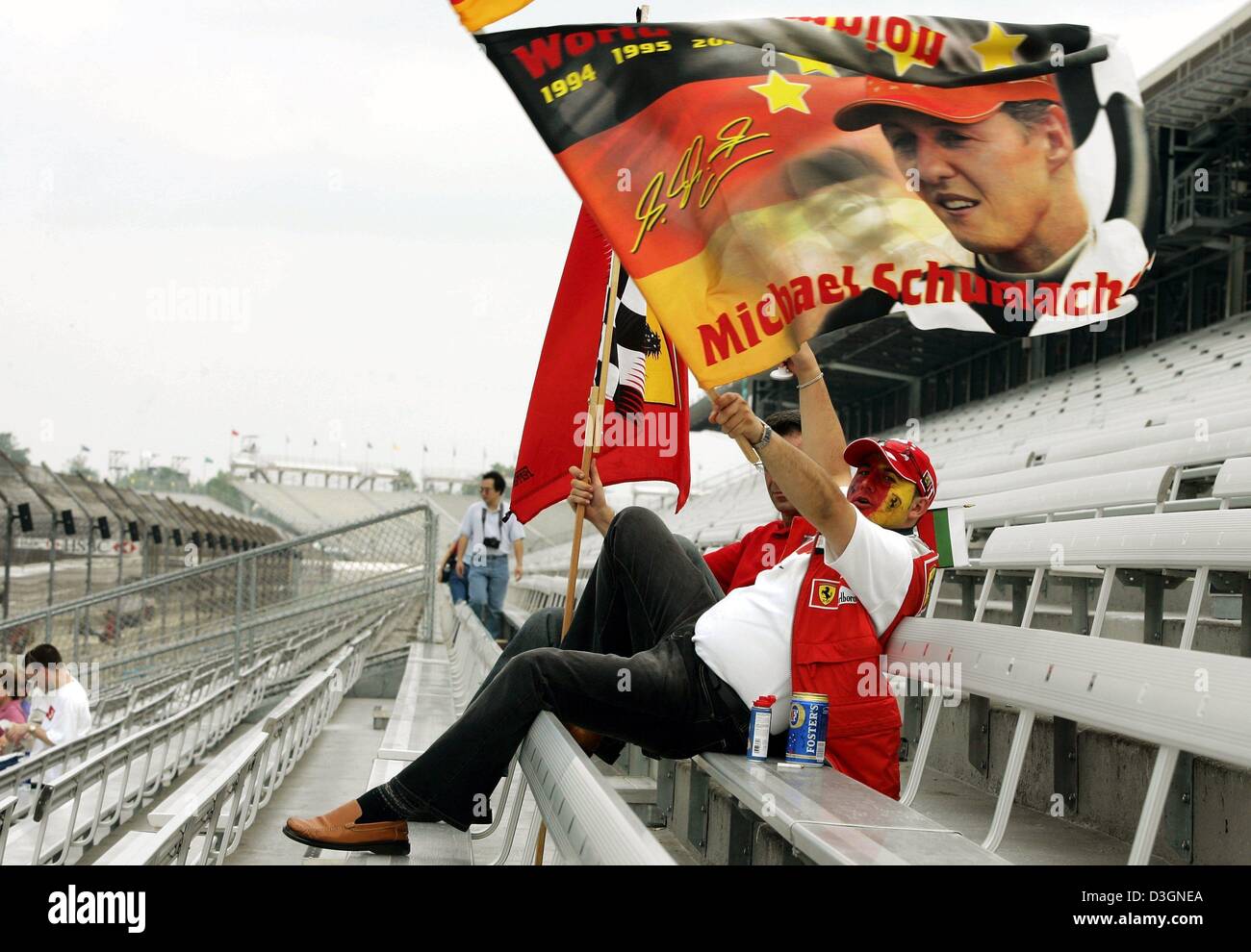 Ferrari Fan Flag High Resolution Stock Photography and Images - Alamy