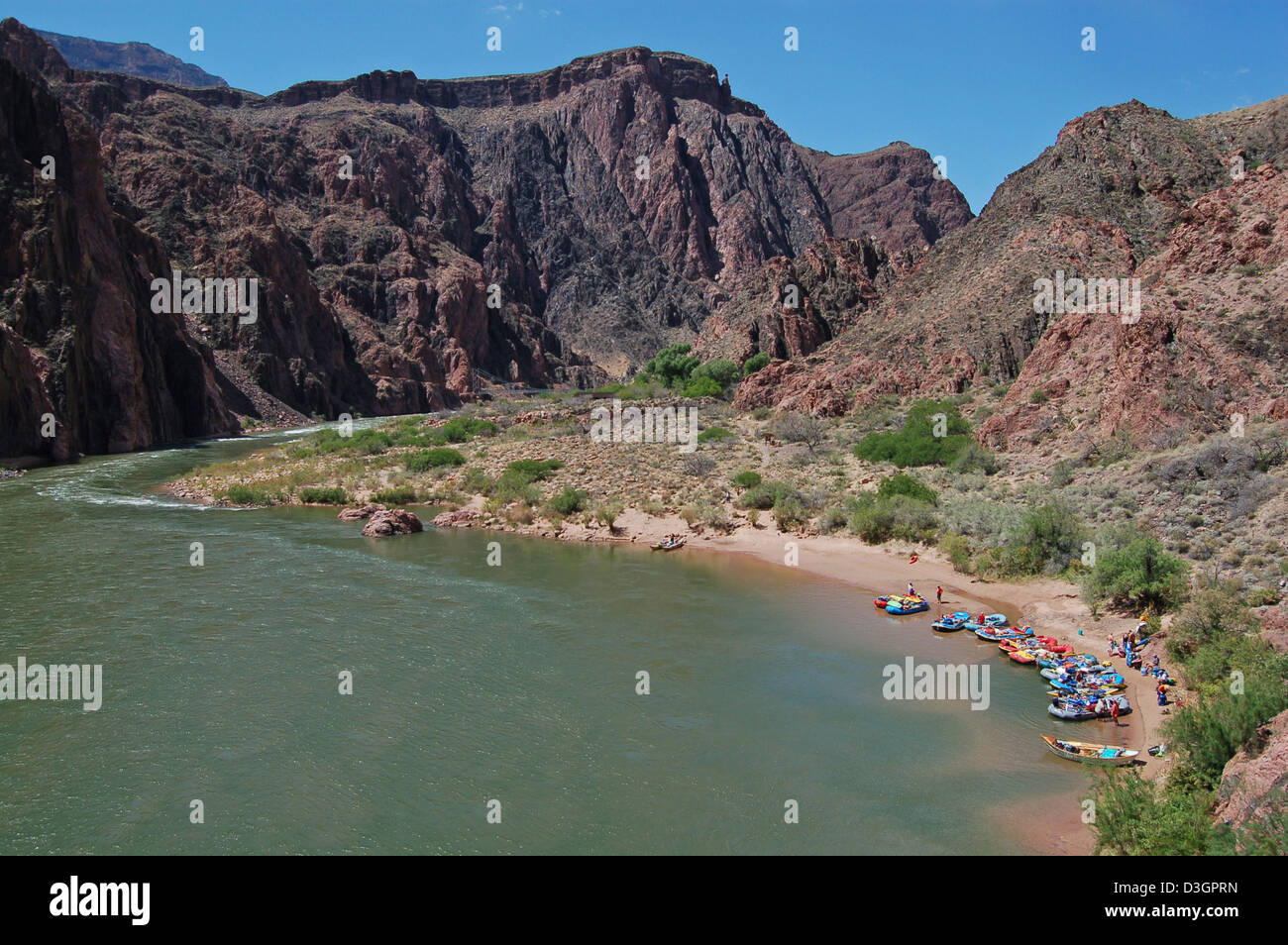 Phantom Ranch, located at the bottom of the Grand Canyon, offers a ...