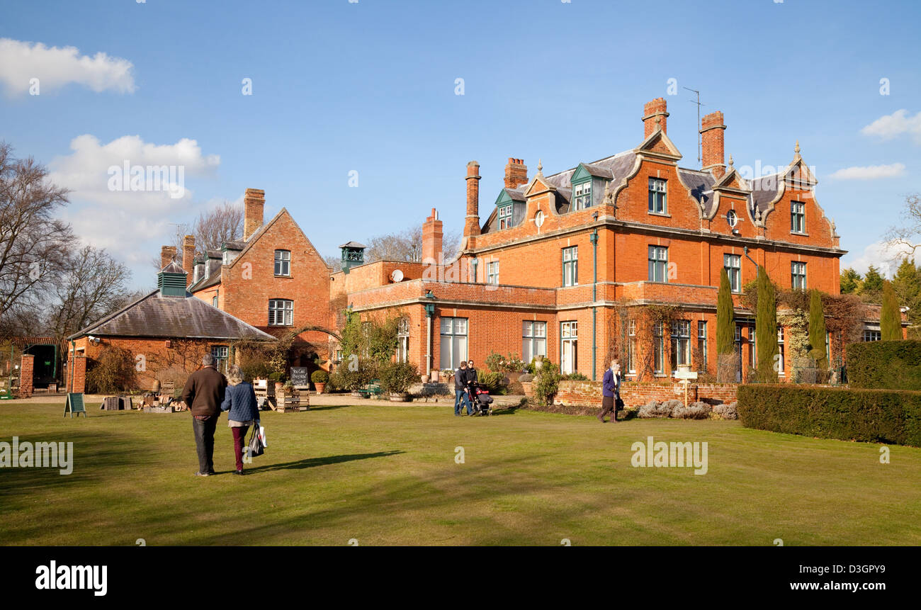 Chippenham Park House, a17th century stately home in Chippenham village ...