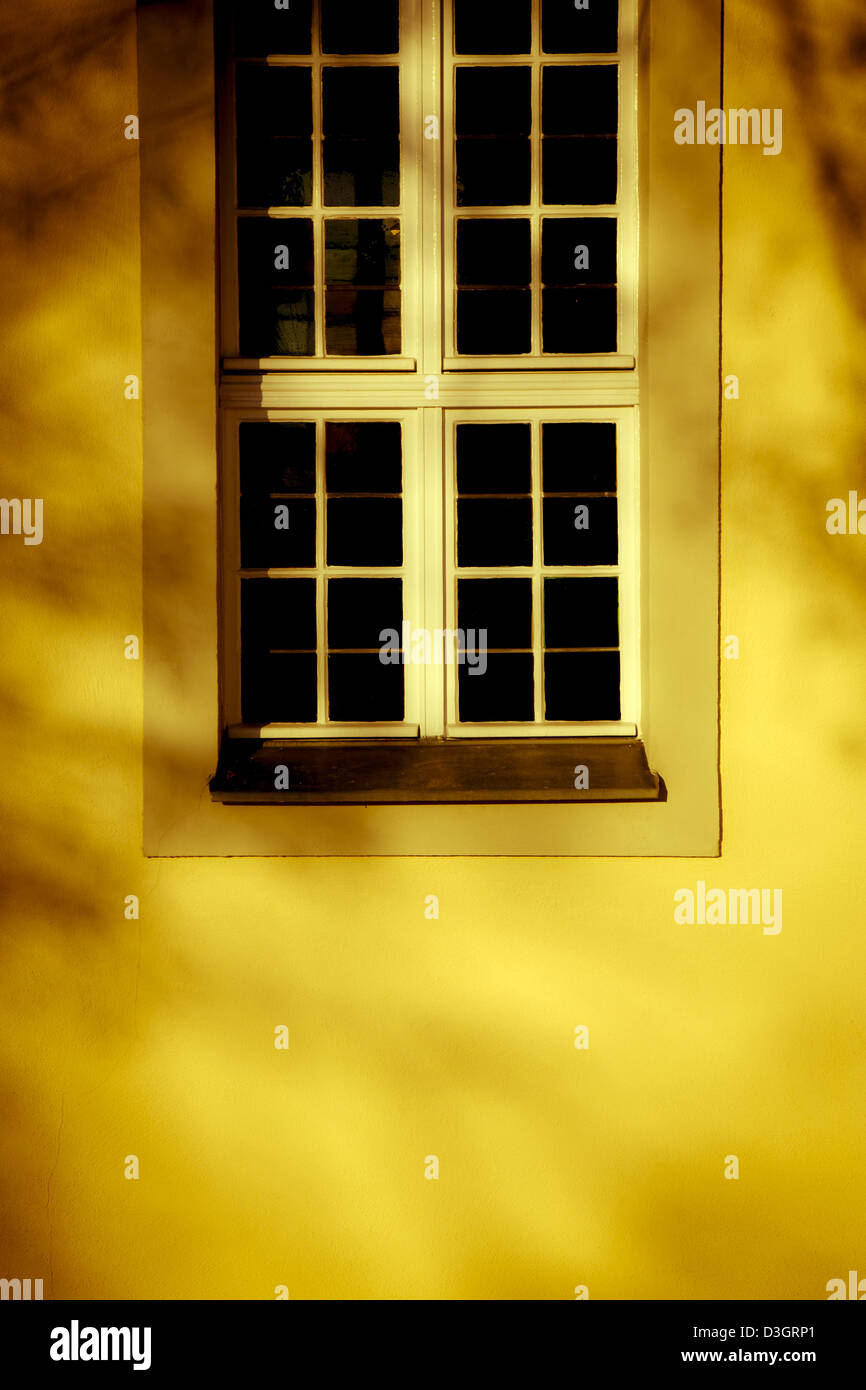 Abstract orange glass window pane hi-res stock photography and images ...