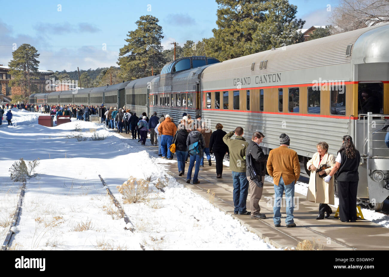 Grand canyon train depot hi-res stock photography and images - Alamy