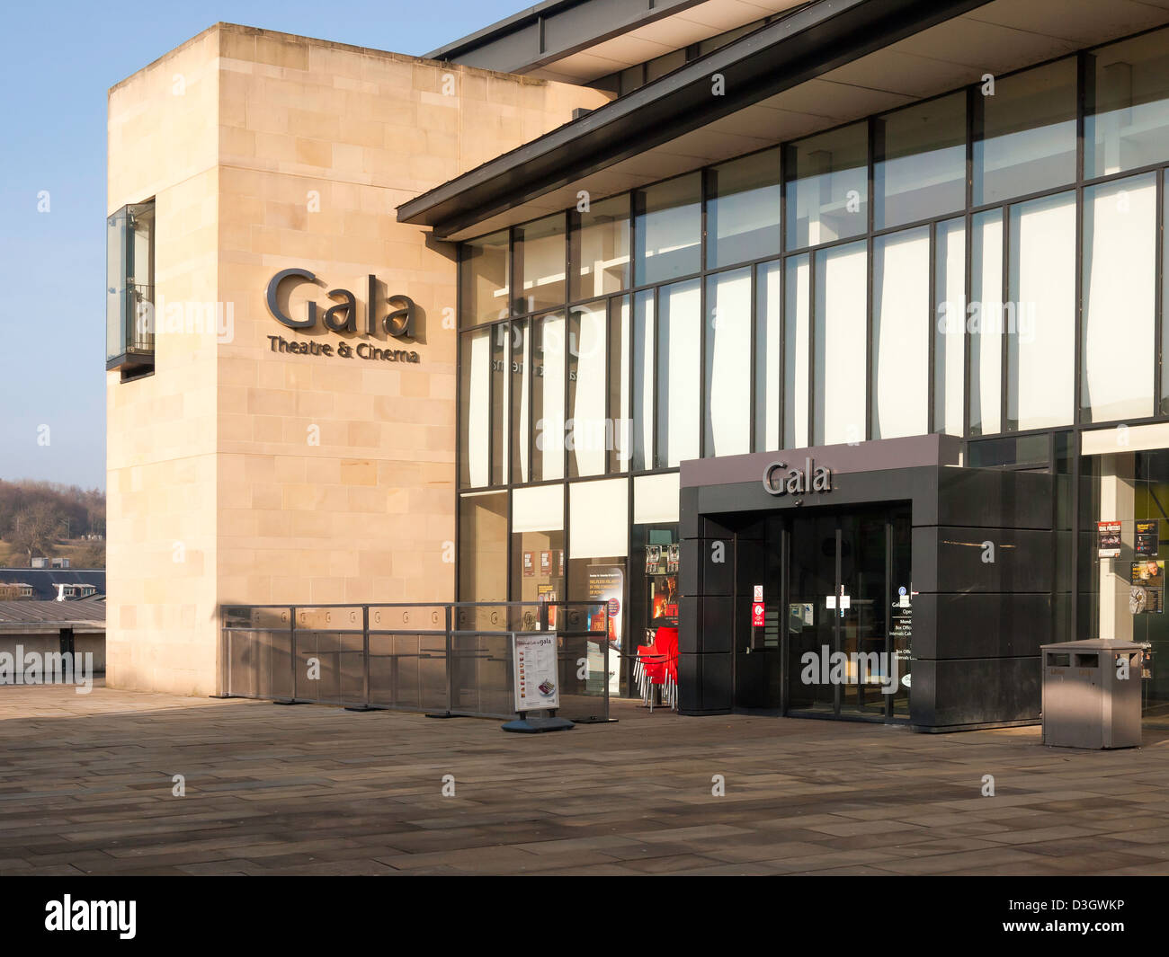 Gala theatre and cinema part of a modern arts complex in Durham City ...